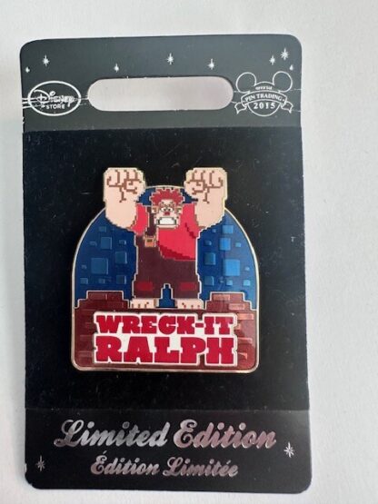 DS Europe Wreck It Ralph LE Disney Pin (B) - Collect Random Disney Pins