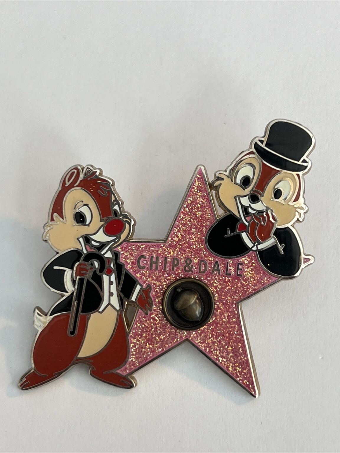 Pin 88831 DSF DSSH - Walk of Fame Stars - Chip & Dale Disney Pin (B6 ...