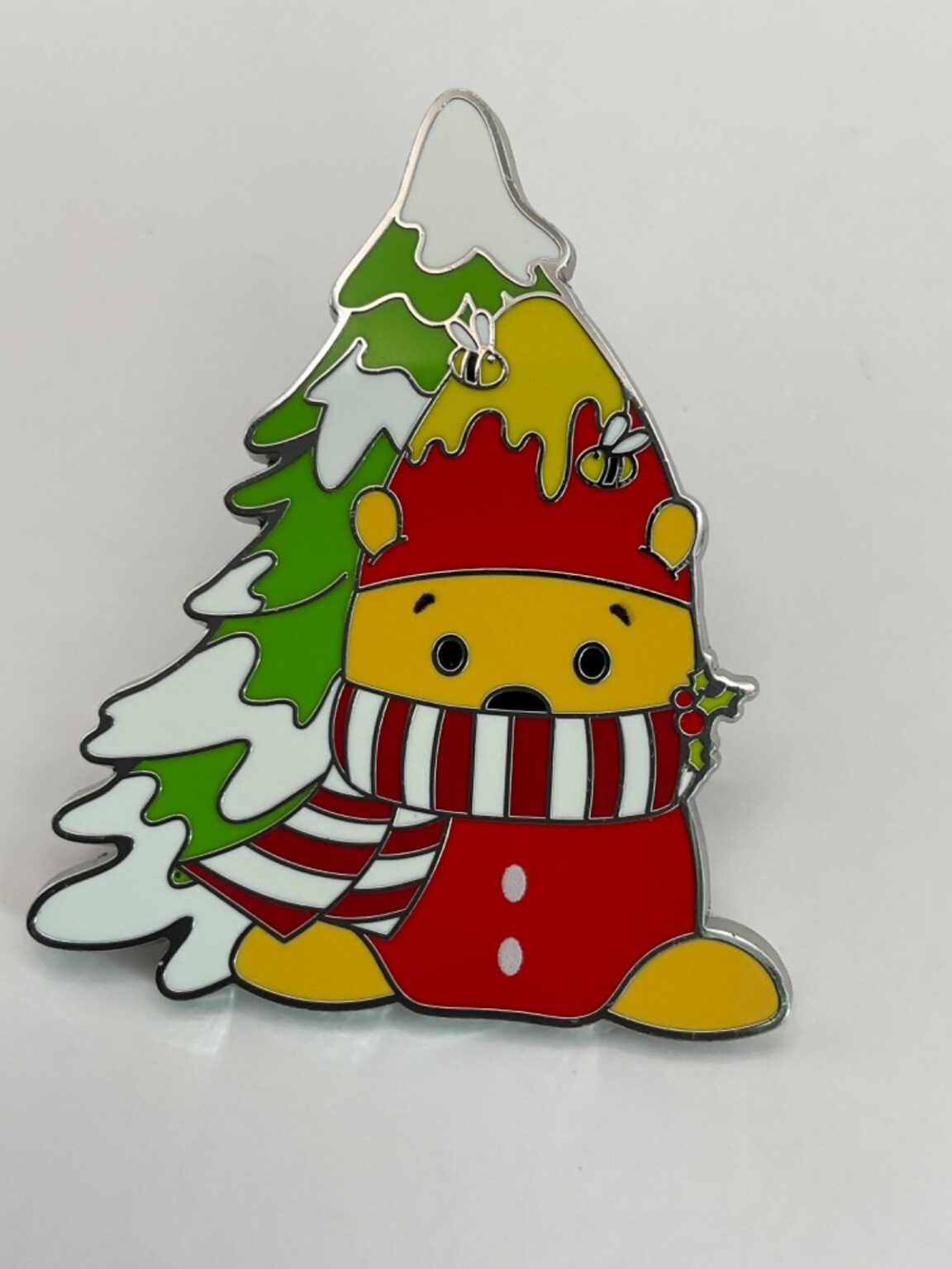 Disney Winter Gnomes Mystery Pin Winnie the Pooh Bear Snowflake Hat F7 ...