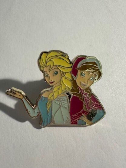 Disney Store JAPAN 25th Anniversary Pin Anna & Elsa Frozen E5 - Collect ...