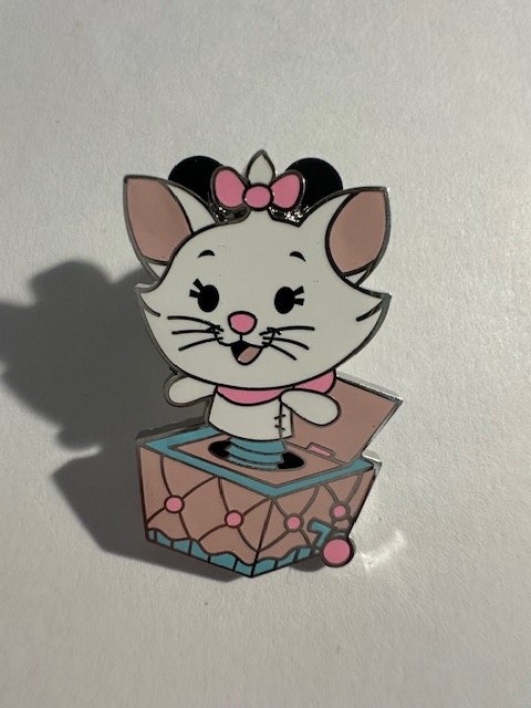 Marie Character Jack-in-the-Box Mystery 2025 Disney Pin C3 - Collect ...