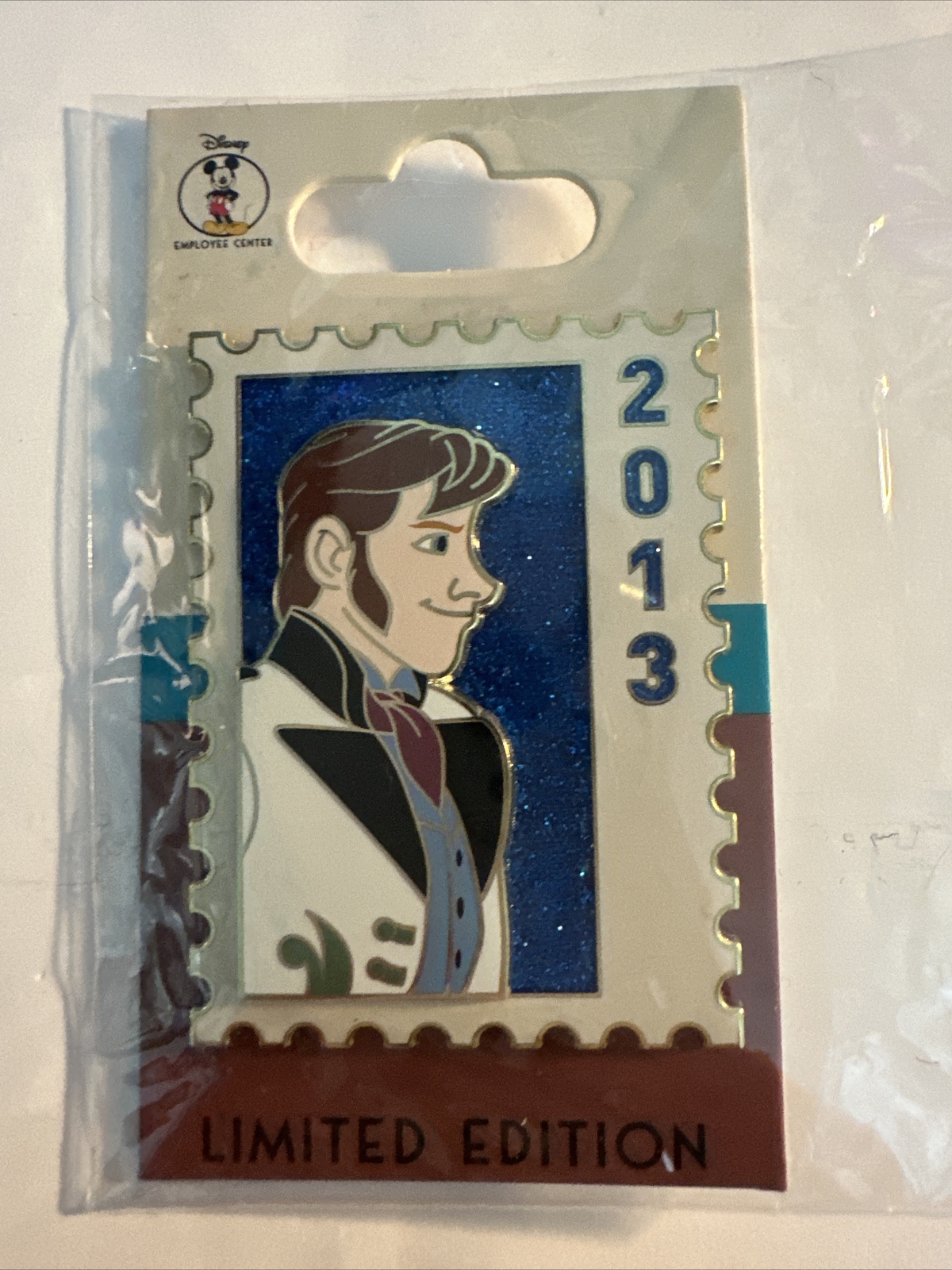Disney Cast DEC LE Pin Postage Stamp 2013 Hans Frozen Villains (B ...