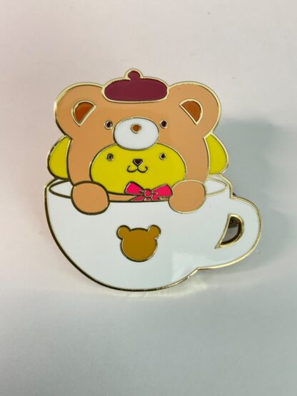 Sanrio Hello Kitty and Friends Latte Bear Tea Cup Enamel Pin ...